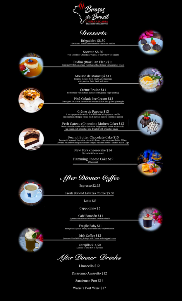 QR Code – Dessert - Brasas Brazil